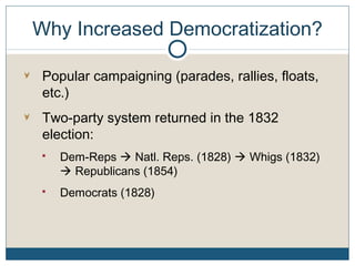 The Rise of a Mass Democracy | PPT