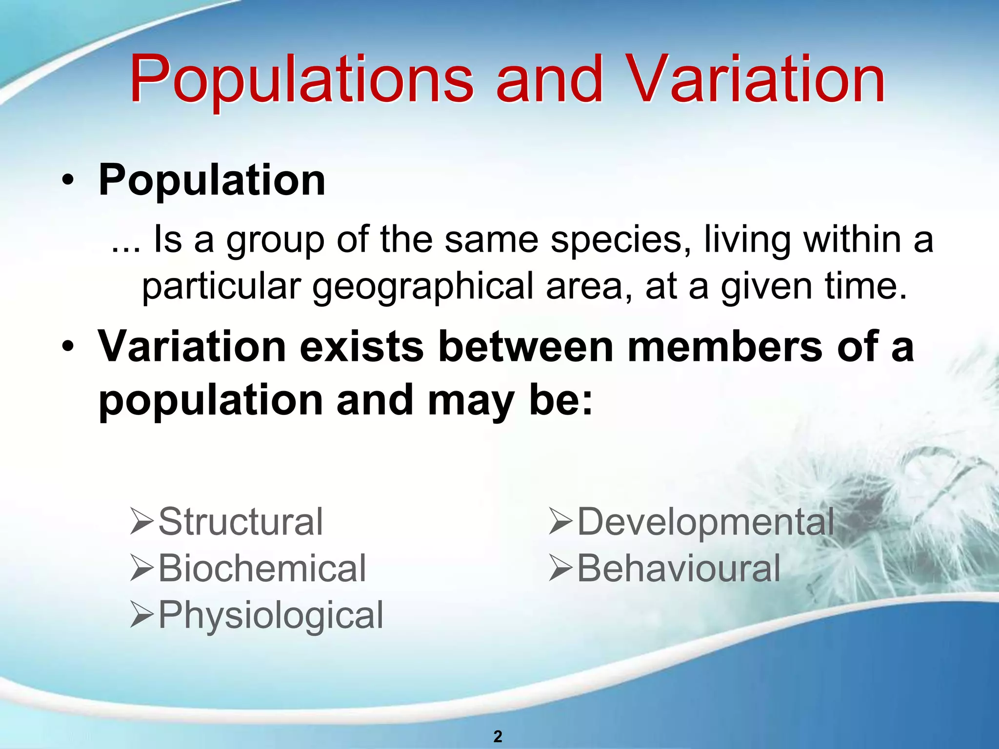 Ch. 13 Population genetics | PPT