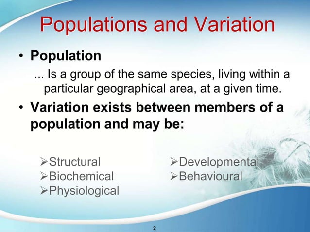 Ch. 13 Population genetics | PPT