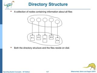 ch13 : file system interface (os slides) | PPTX