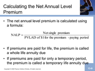 ch13App.ppt | Life Insurance | Insurance