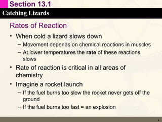 Comprehensive Overview of Chemical Kinetics: Reaction Rates and Rate ...