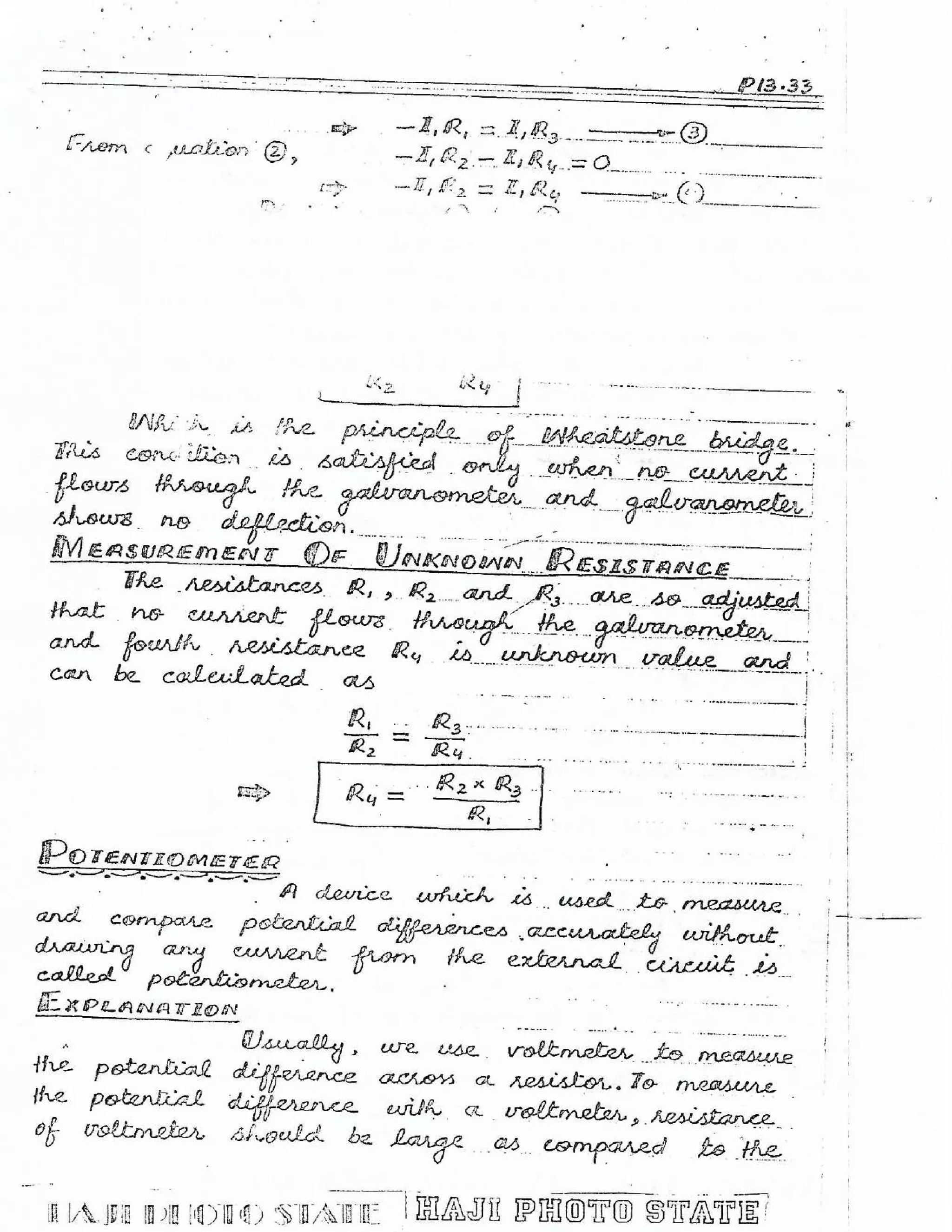 Current Electricity Pdf Pdf