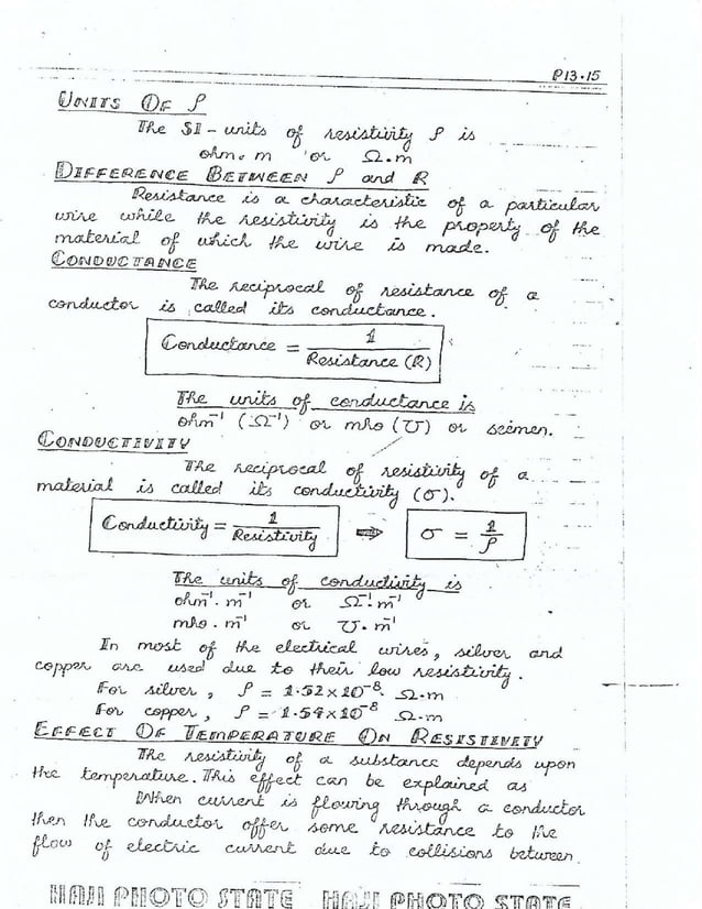 Current Electricity Pdf Pdf