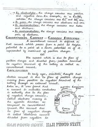 Current Electricity (PDF) | PDF