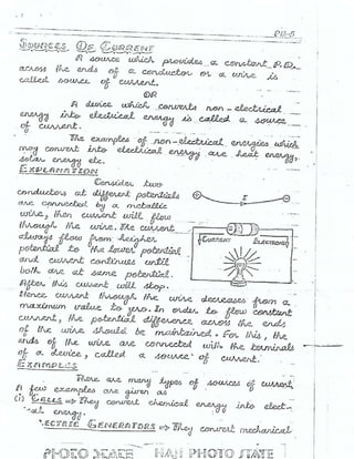 Current Electricity (PDF) | PDF