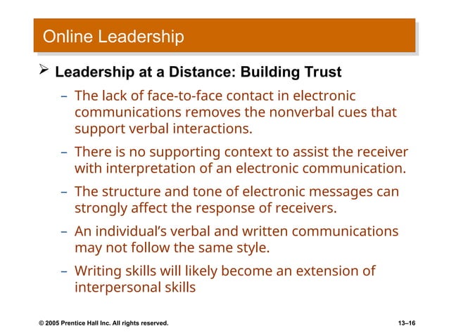 ch13 contemporary issues in leadership.ppt