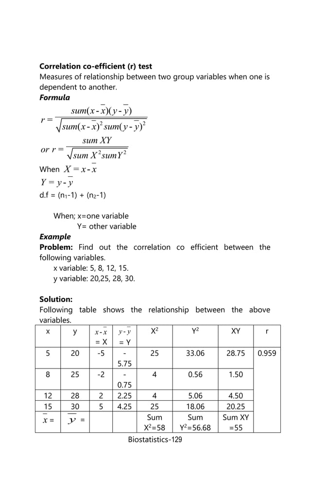 ch 13 Correlation and regression.doc