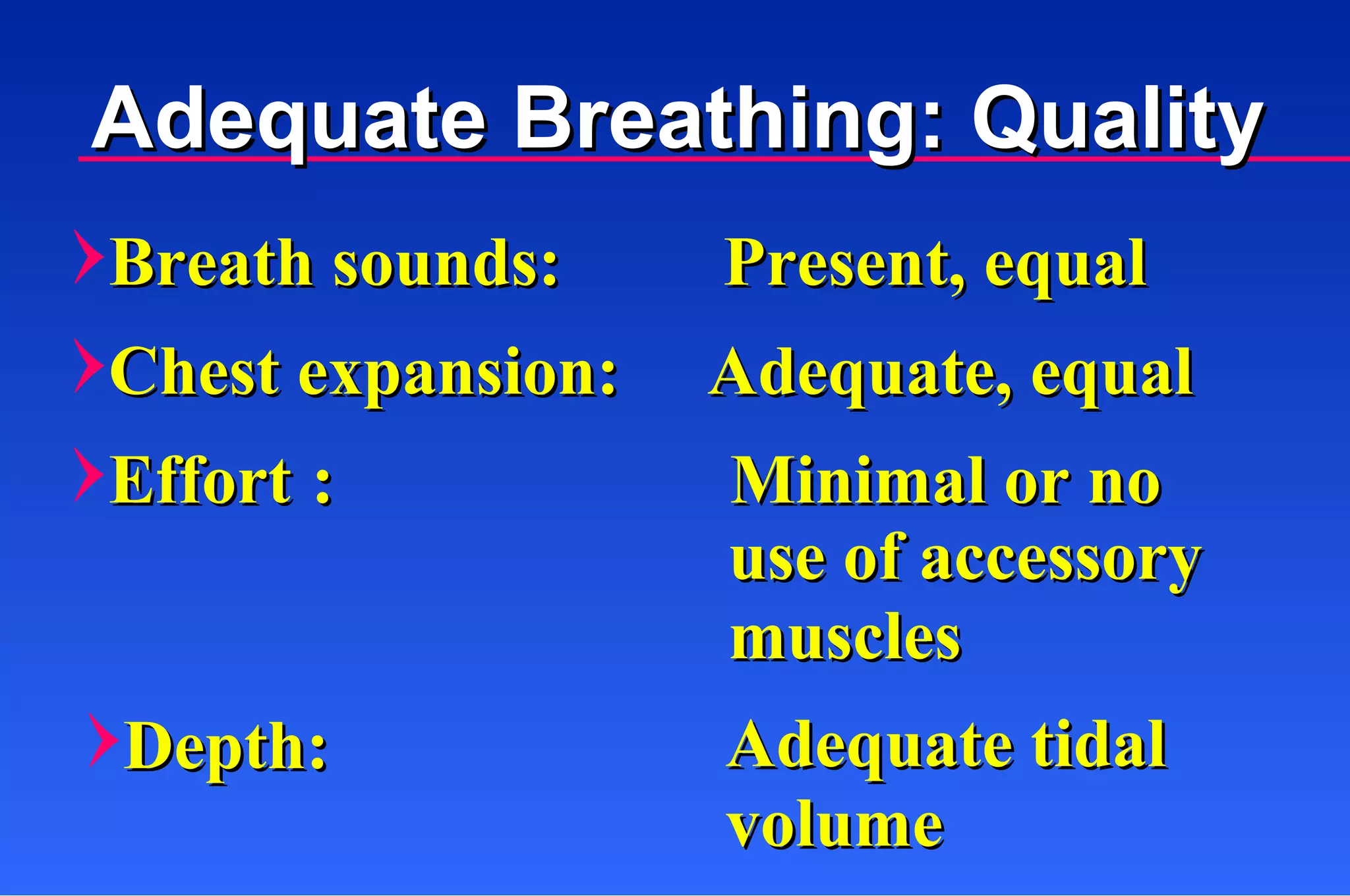 Respiratory Emergencies | PPT