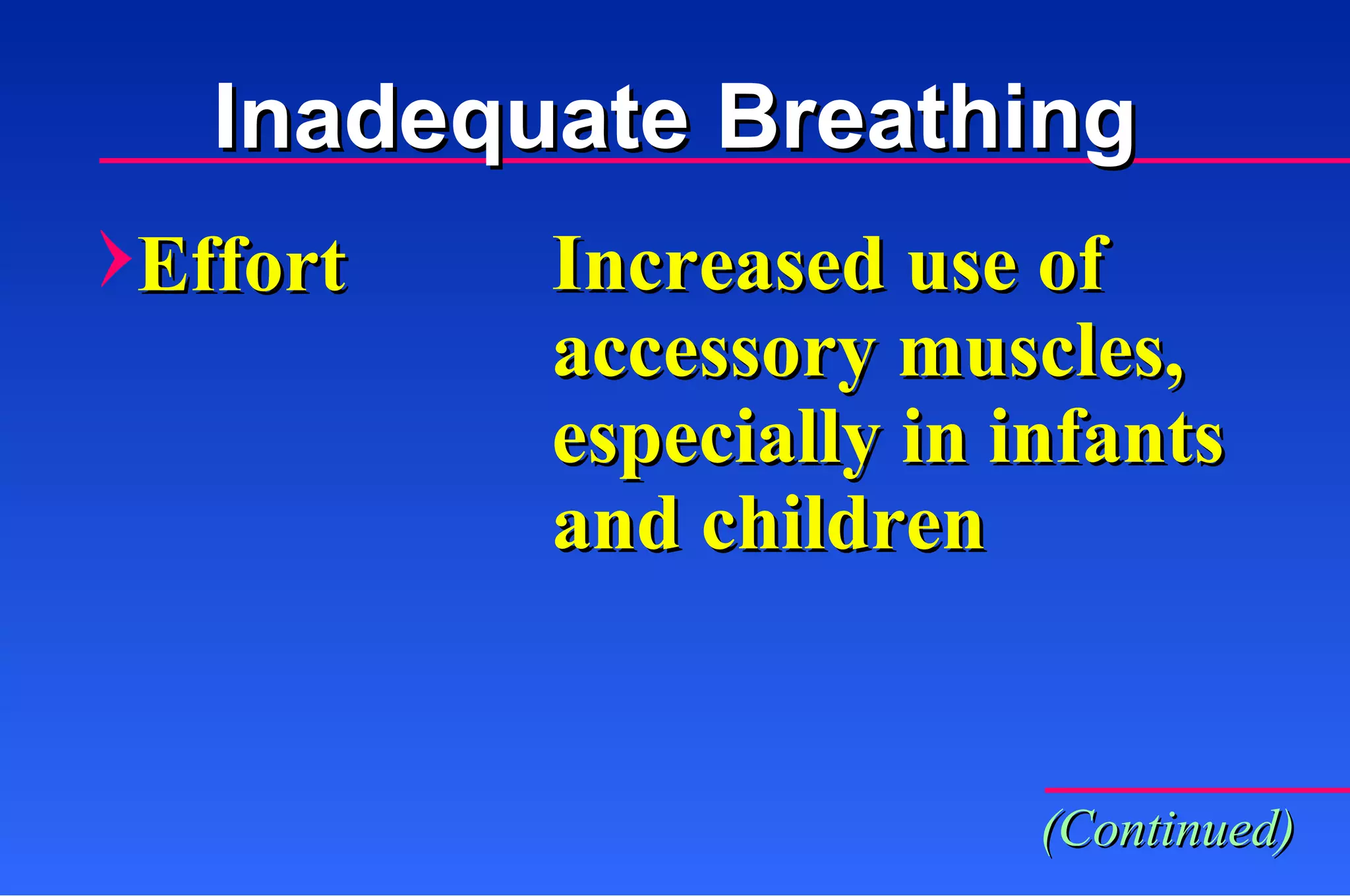 Respiratory Emergencies | PPT