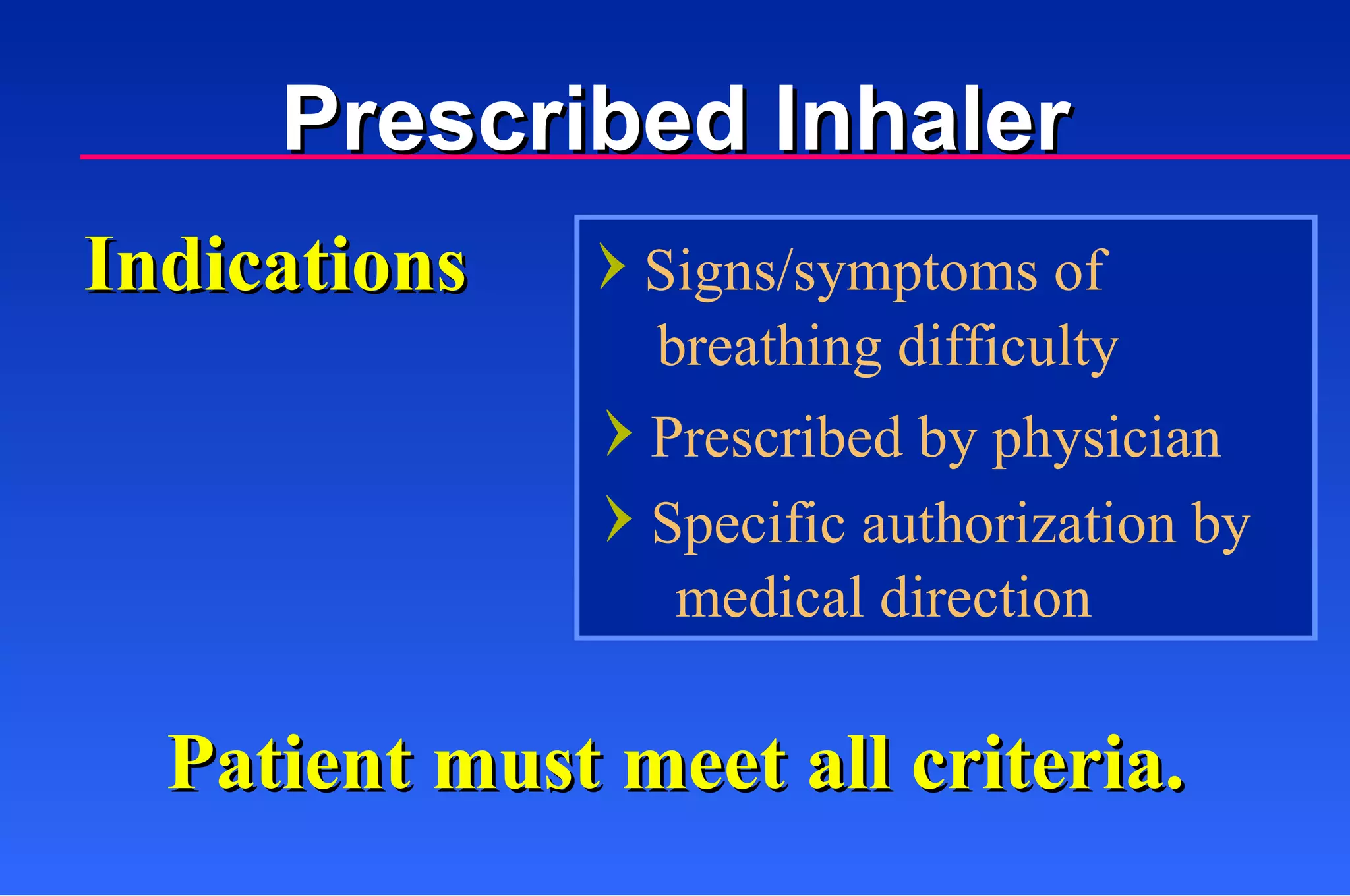 Respiratory Emergencies | PPT