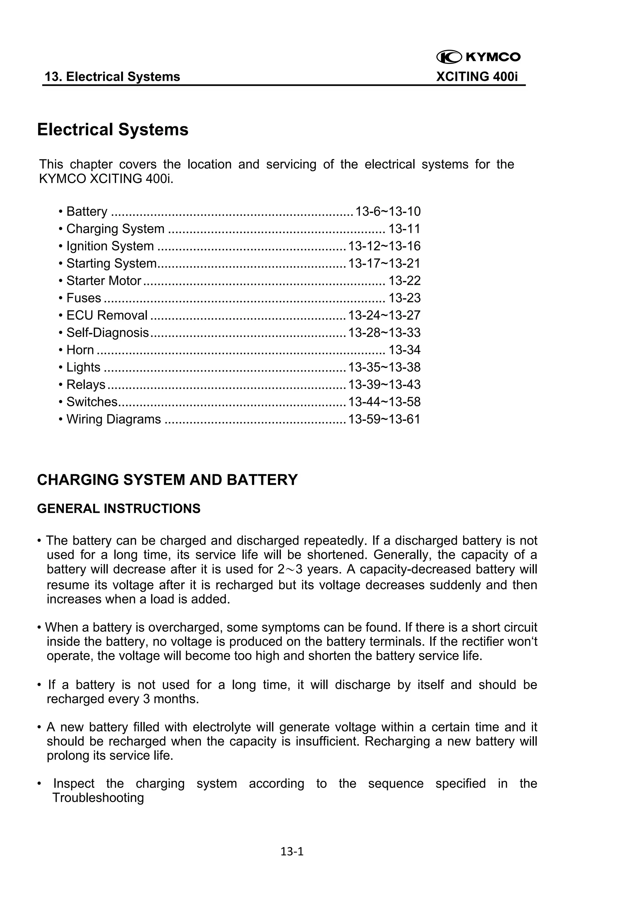 Ch13 electrical systems | PDF