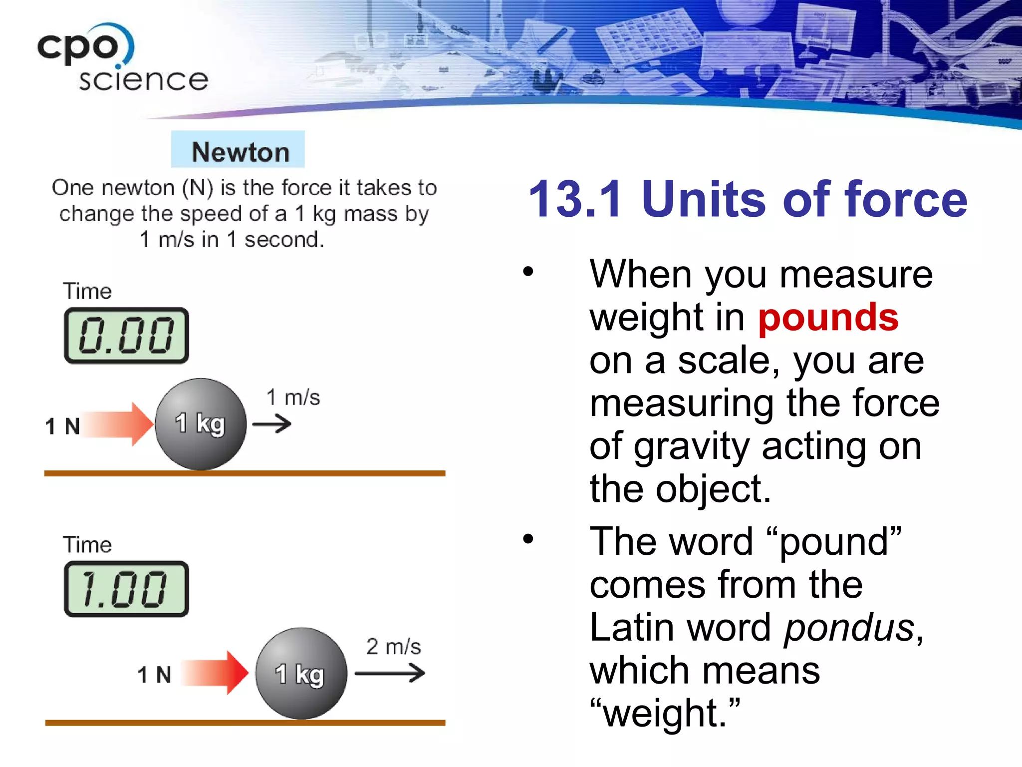 Ch13 forcessection1 | PPT