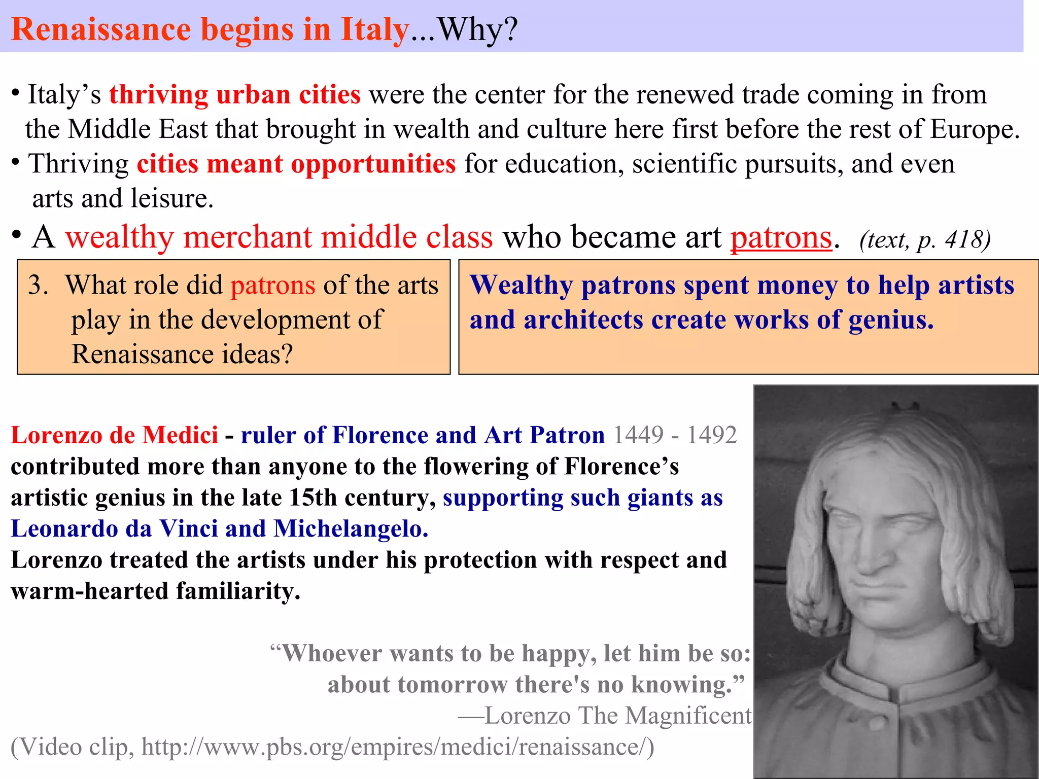 Ch13 Italian renaissance | PPT | Fine Art