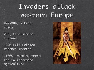 Ch 13 Middle Ages Slides | KEY