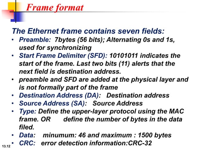 wired Lans ethernet in routing and switching | PPT