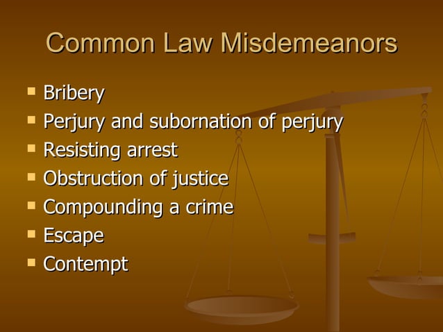 Ch 13 Offenses Against Justice & Public Admin | PPT