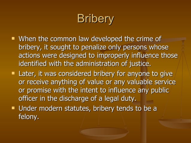 Ch 13 Offenses Against Justice & Public Admin | PPT