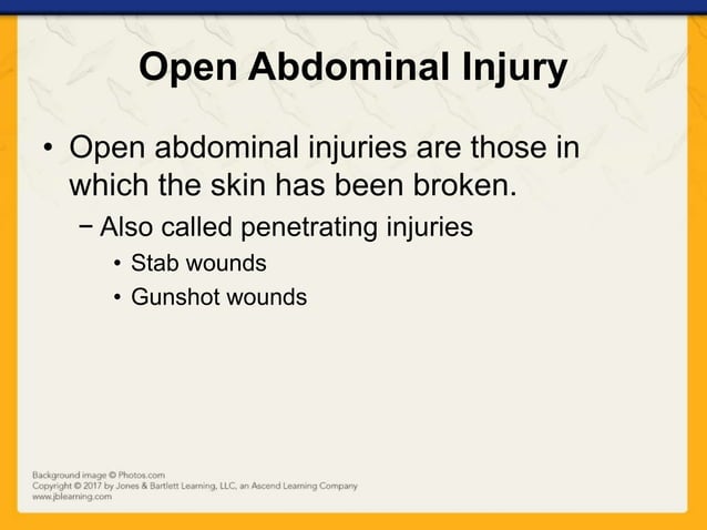 Ch13 presentation chest_abdominal_pelvic_injuries | PPTX | First Aid ...