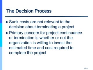 ch13 Project termination.ppt