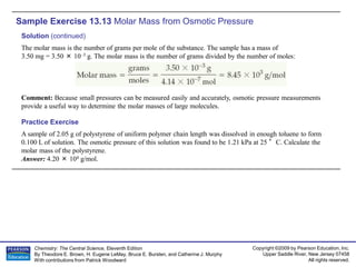 Ch13 sample exercise | PDF