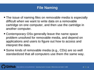 Operating System : Ch13 secondary storage | PPT