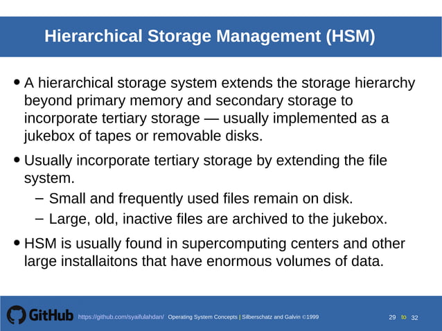 Operating System : Ch13 secondary storage | PPT