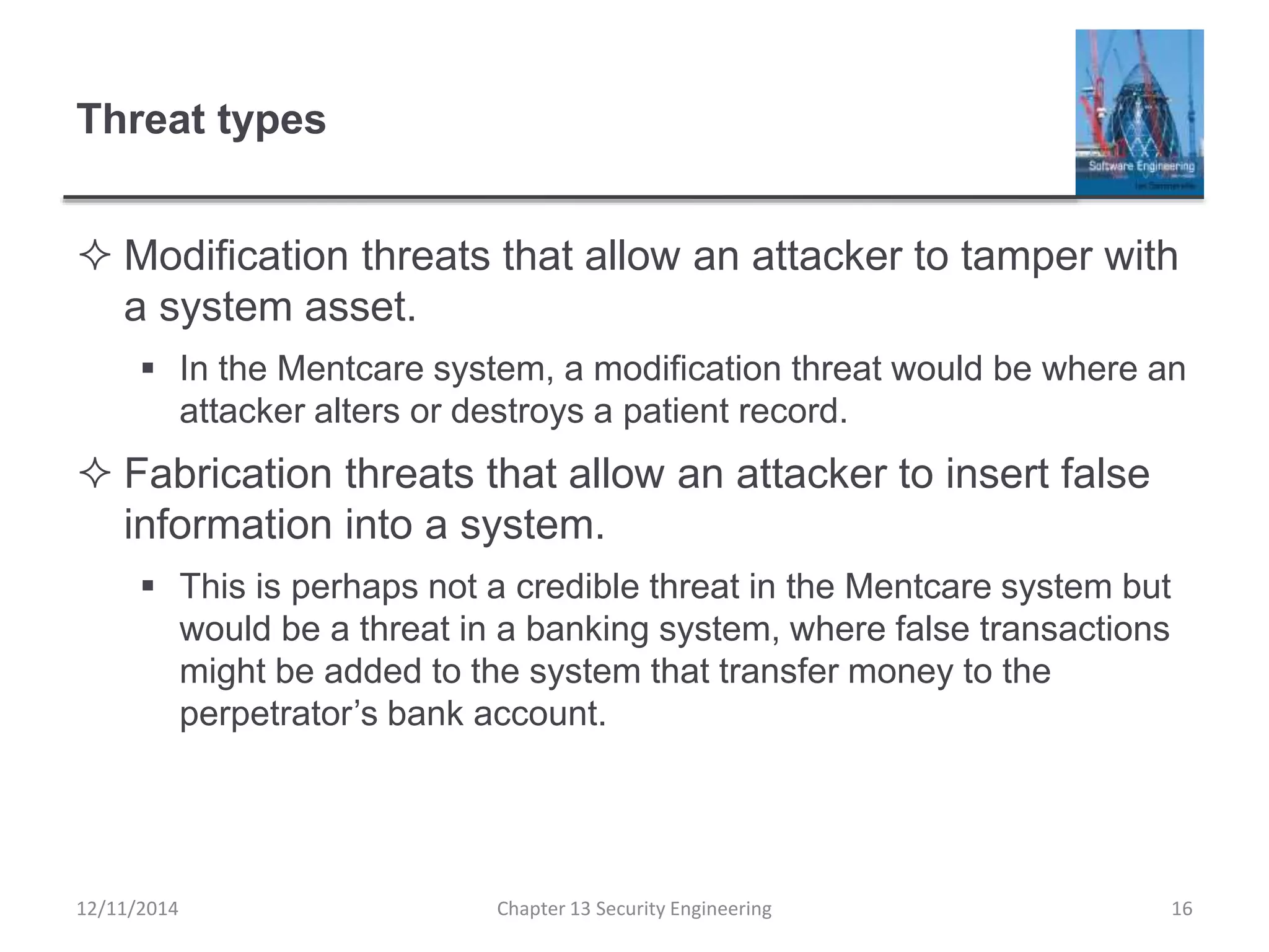 Ch13 Security Engineering Pptx