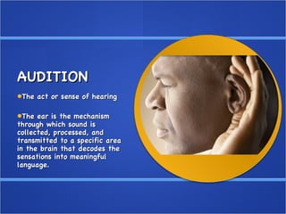 Hearing and Vision Loss | PPT