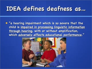 Hearing and Vision Loss | PPT