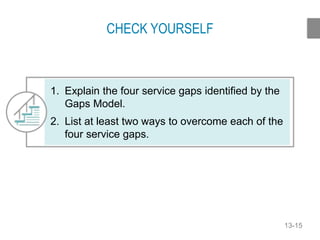 Chapter 13 - Services: The Intangible Product by Belch & Belch 5th Ed | PPT