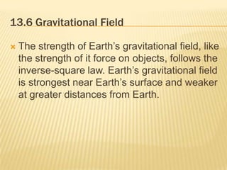 Ch 13 universal gravitation1 | PPTX