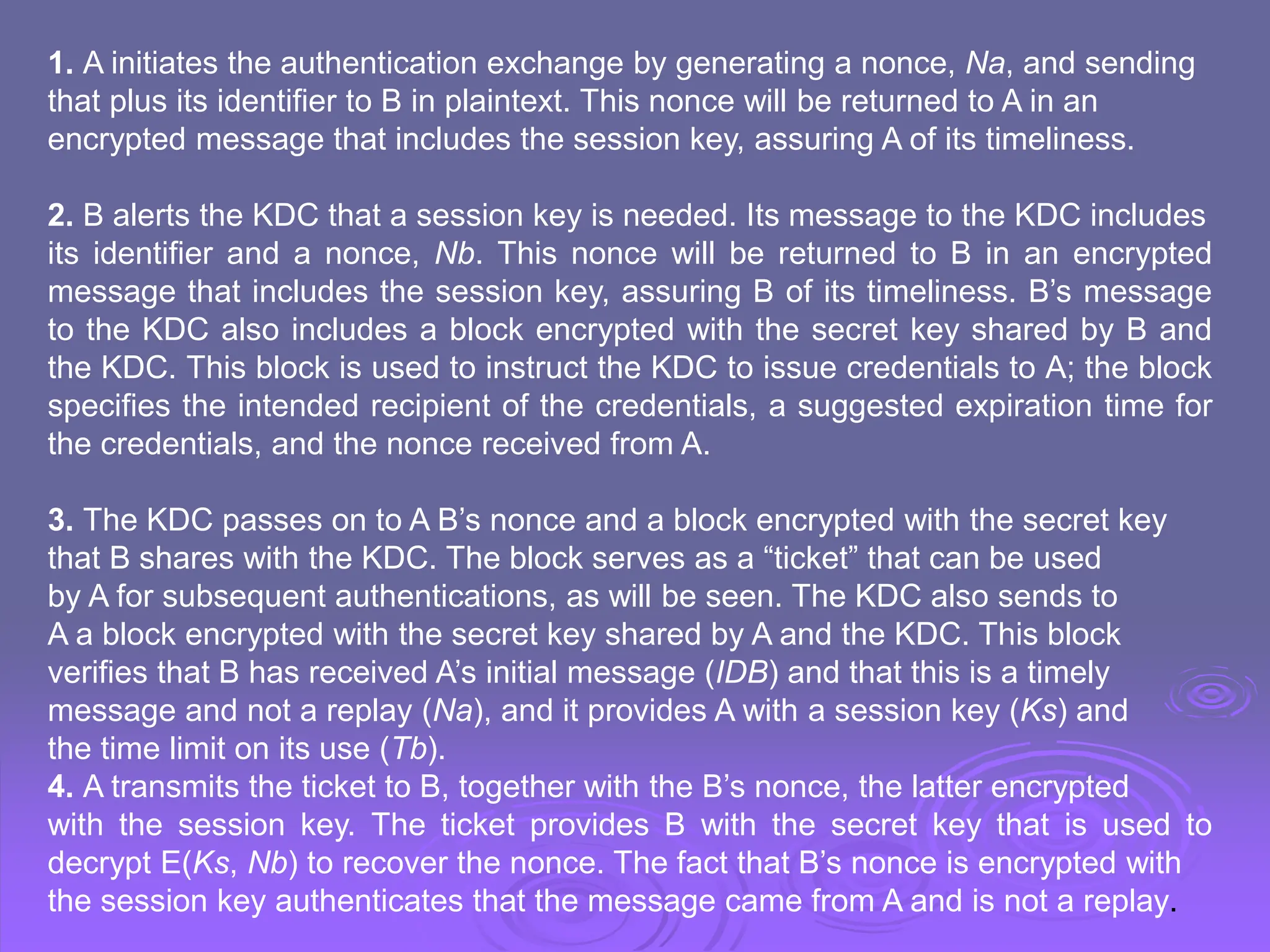 User authentication crytography in cse engineering | PPT