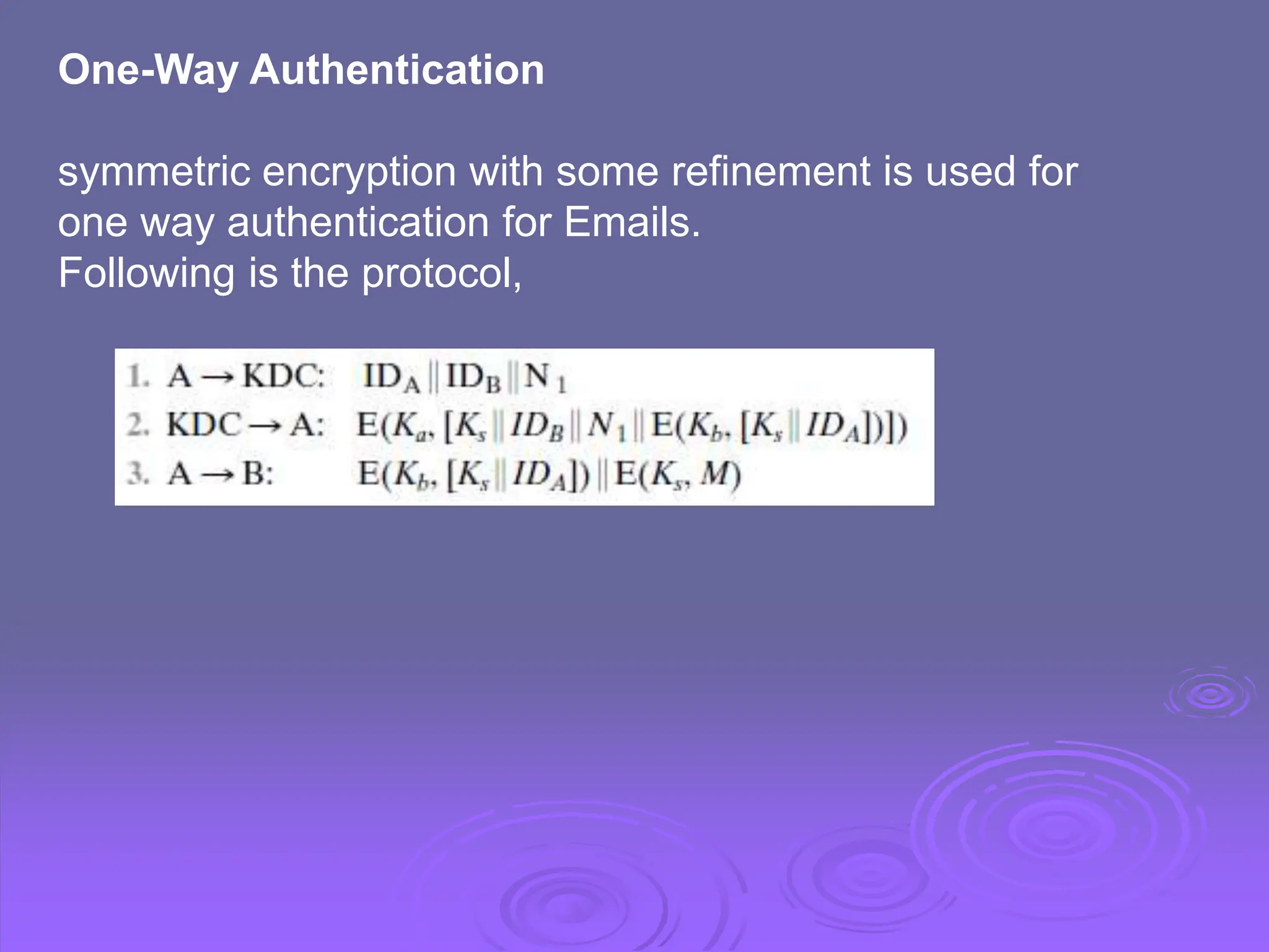 User authentication crytography in cse engineering | PPT