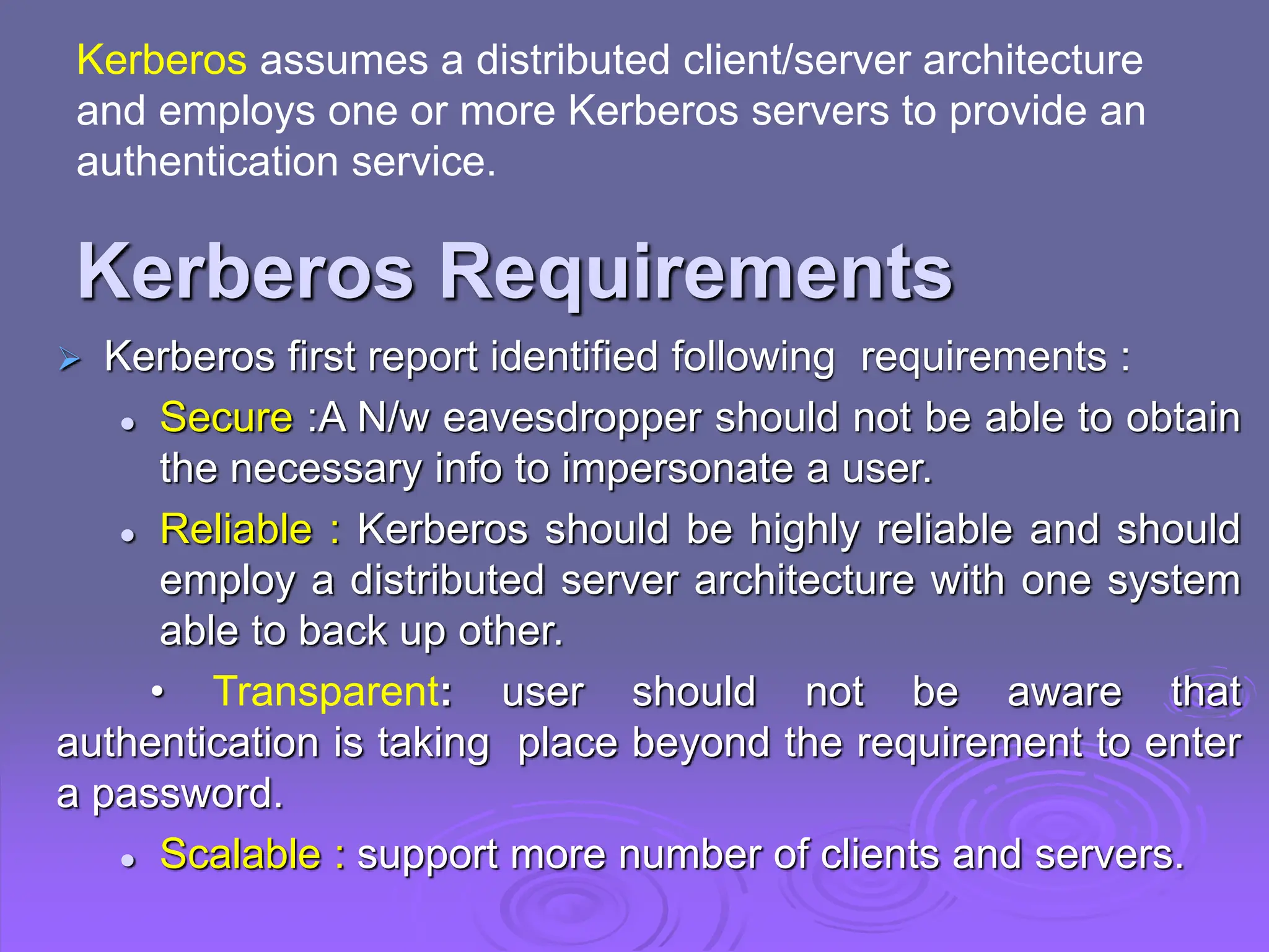 User authentication crytography in cse engineering | PPT