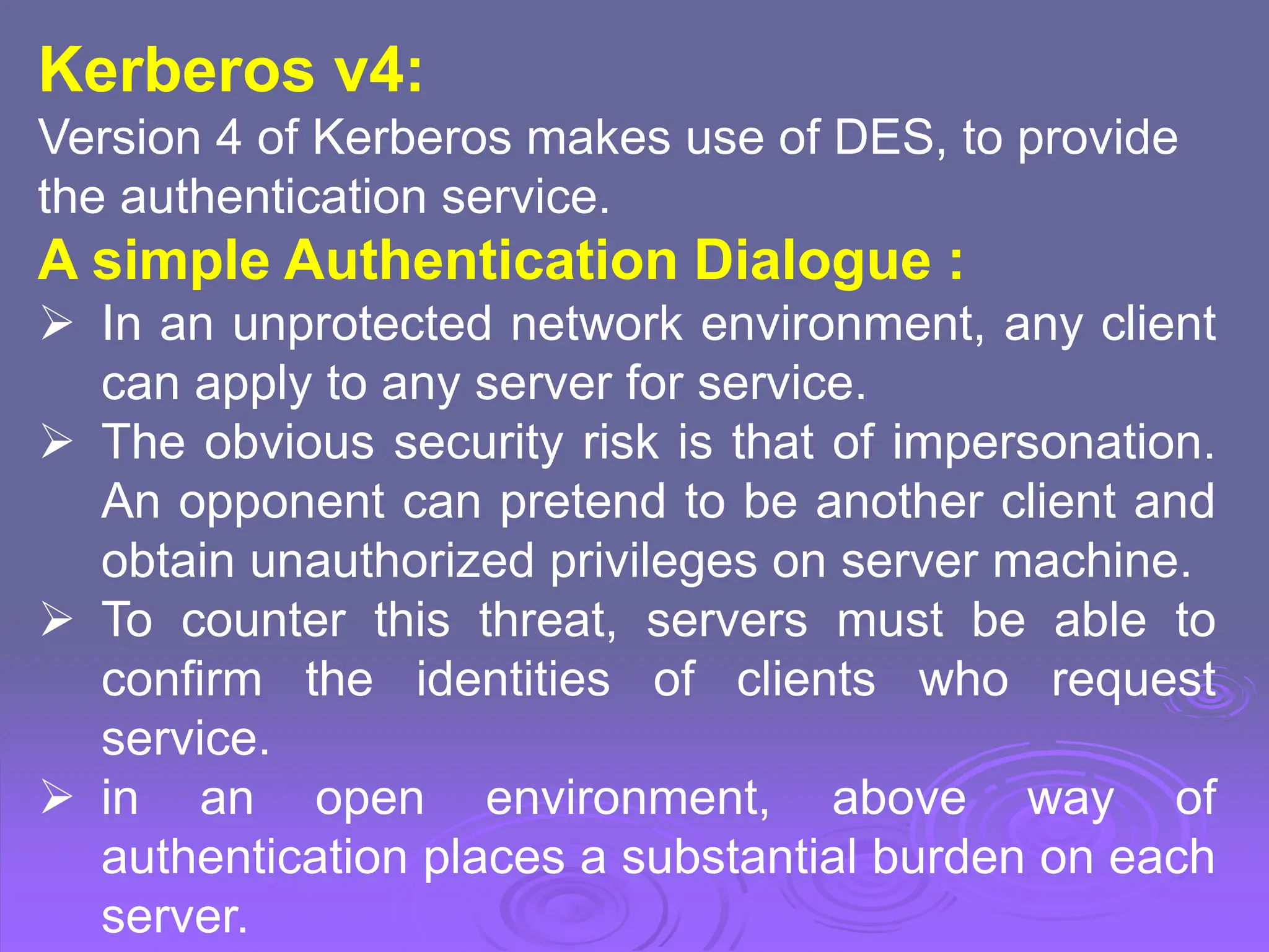 User authentication crytography in cse engineering | PPT