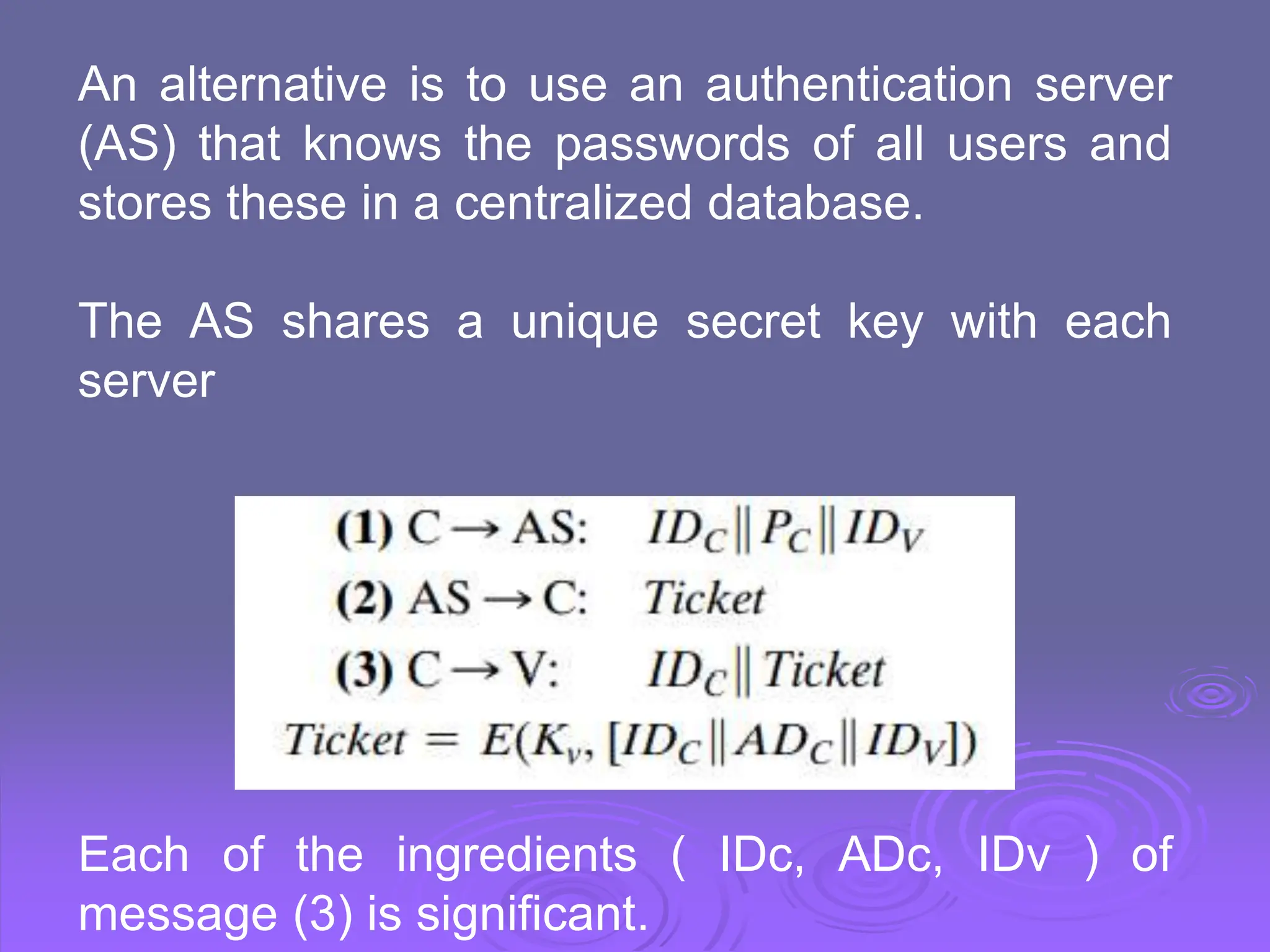 User authentication crytography in cse engineering | PPT