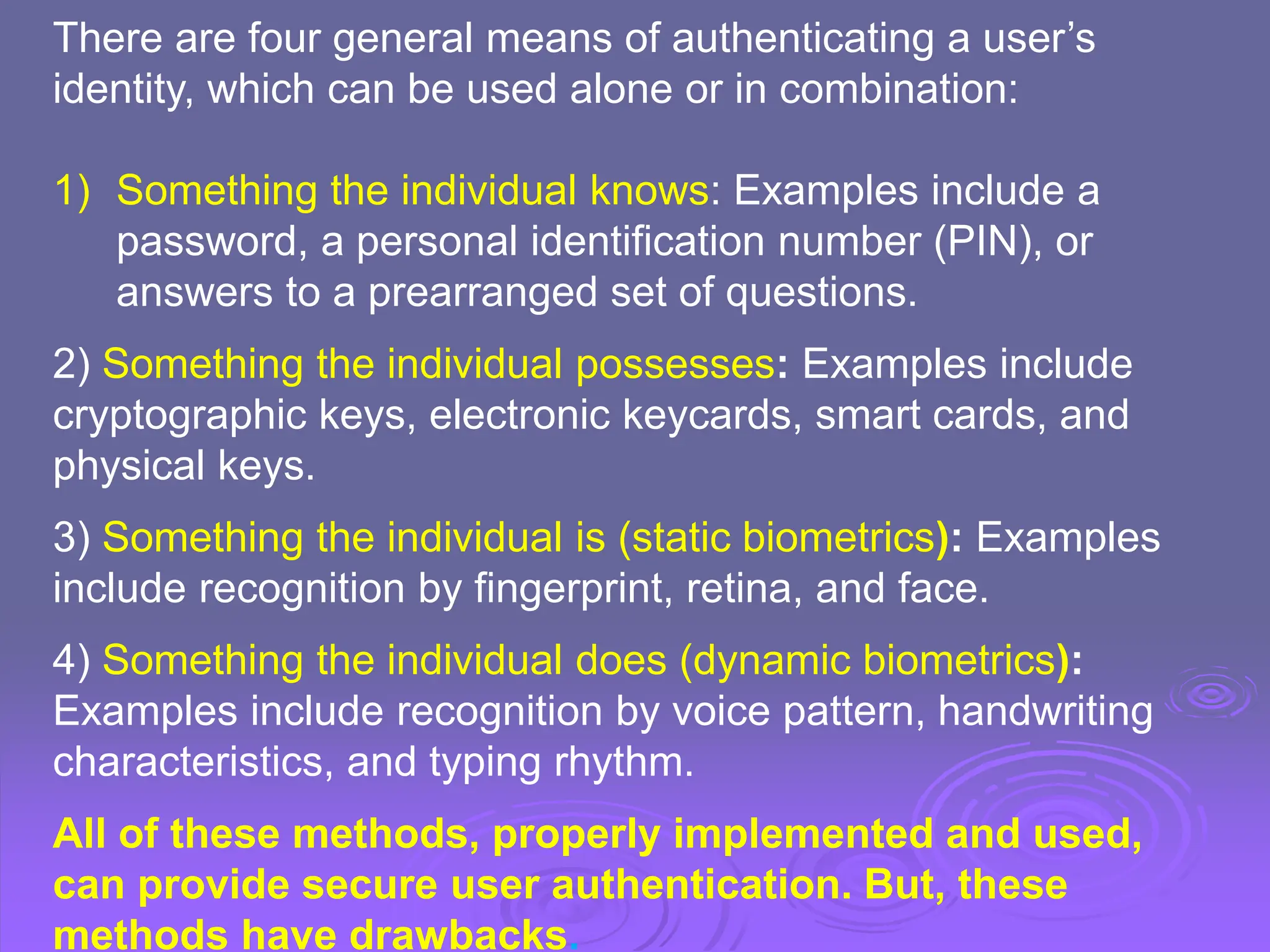 User authentication crytography in cse engineering | PPT
