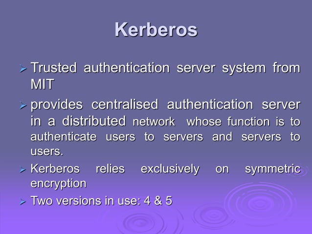 User Authentication Crytography In Cse Engineering Ppt Email Internet