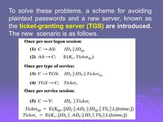 User authentication crytography in cse engineering | PPT
