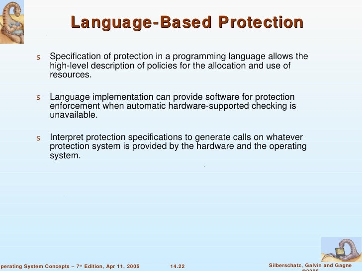 Chapter 14 - Protection