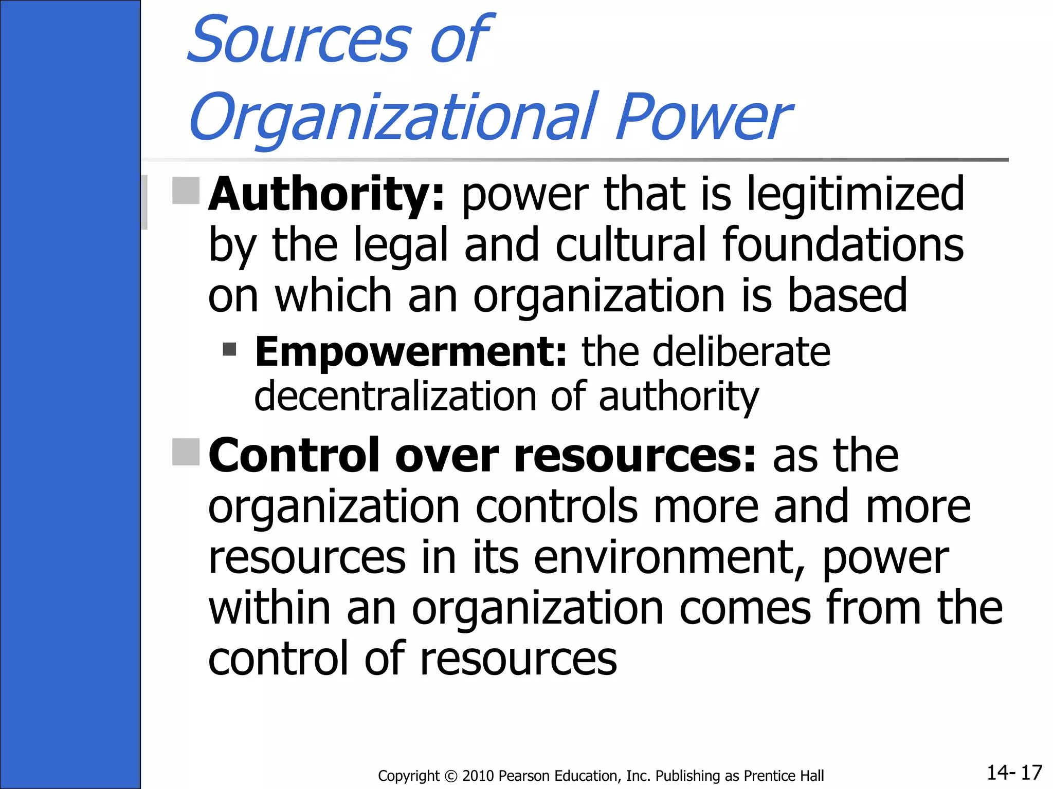 Ch14 - Organisation theory design and change gareth jones | PPT