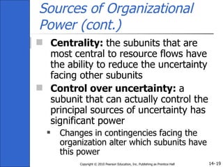 Ch14 - Organisation theory design and change gareth jones | PPT