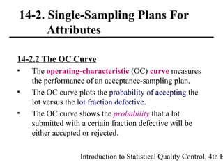 Lot-by-Lot Acceptance Sampling for Attributes | PPT