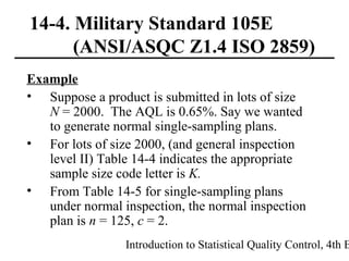 Lot-by-Lot Acceptance Sampling for Attributes | PPT