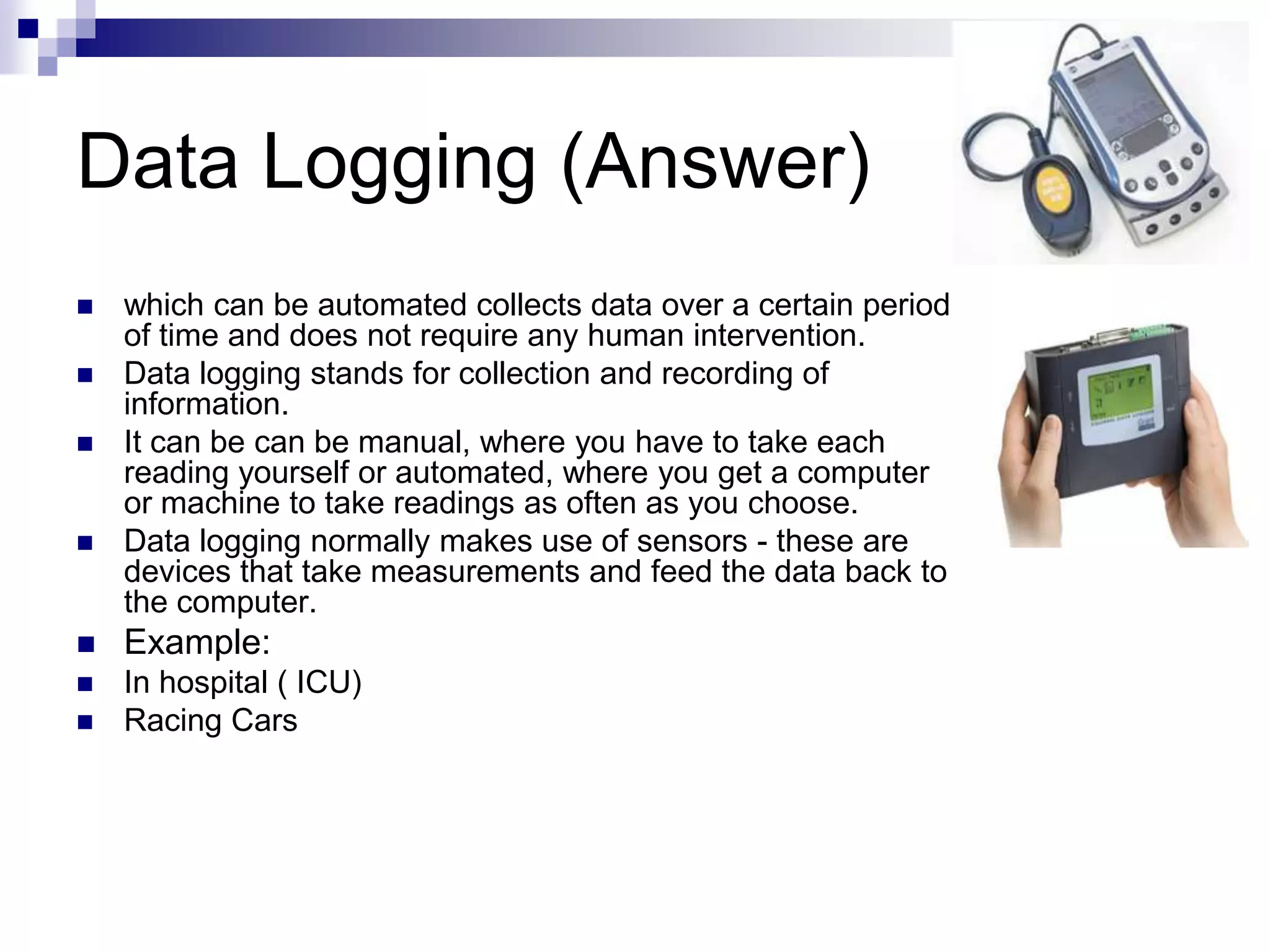 Ch 14. weather forecasting ( application of data logging) | PPT