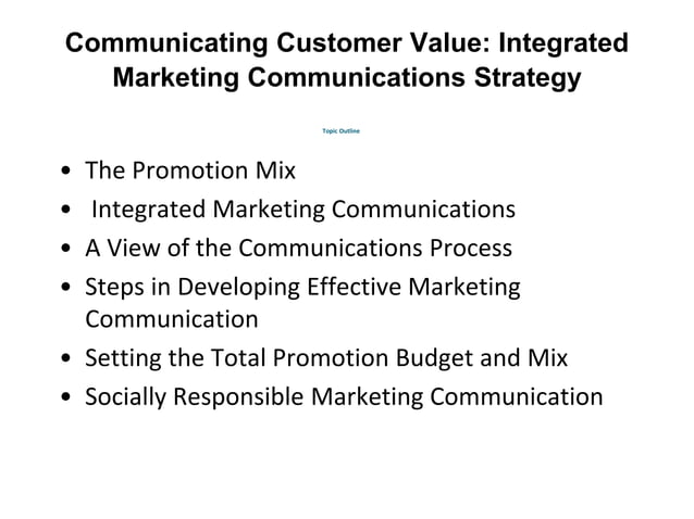 Ch 14.communicating customer value integrated marketing communications ...