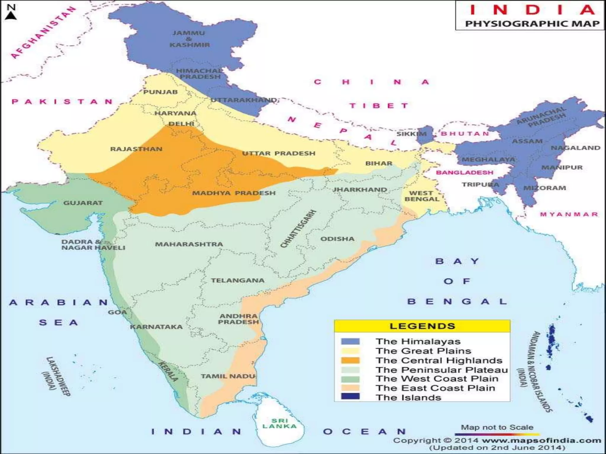 India: Location, Geological Structure and Physiography-II | PPT