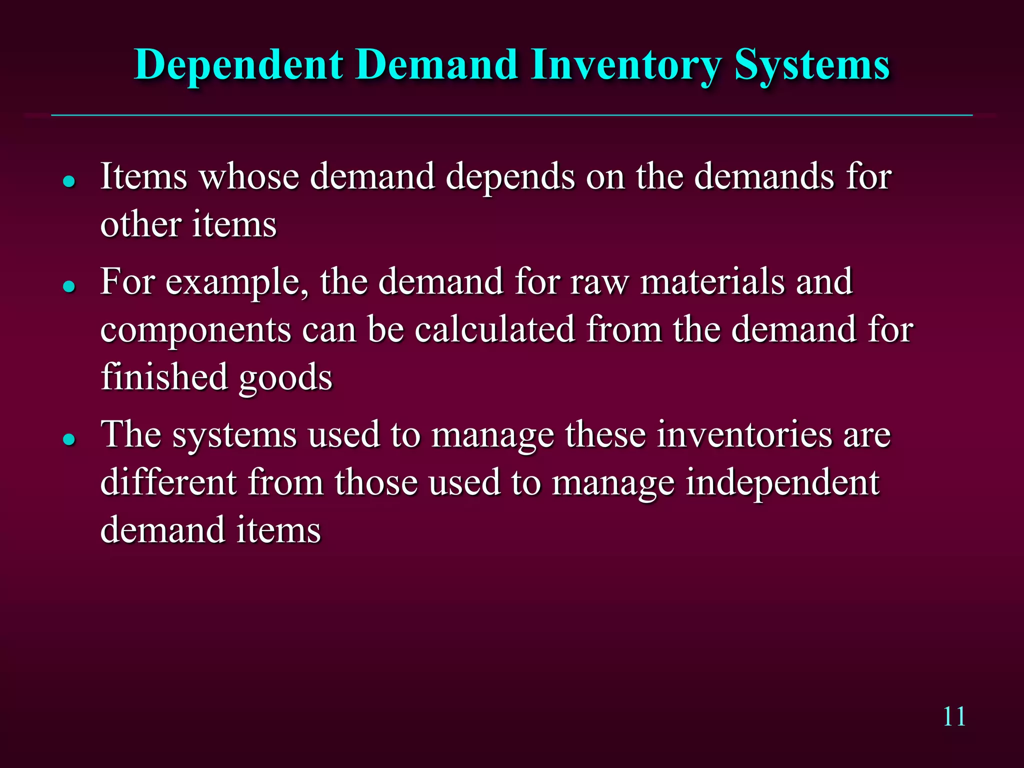 Ch14. inventory management | PPT