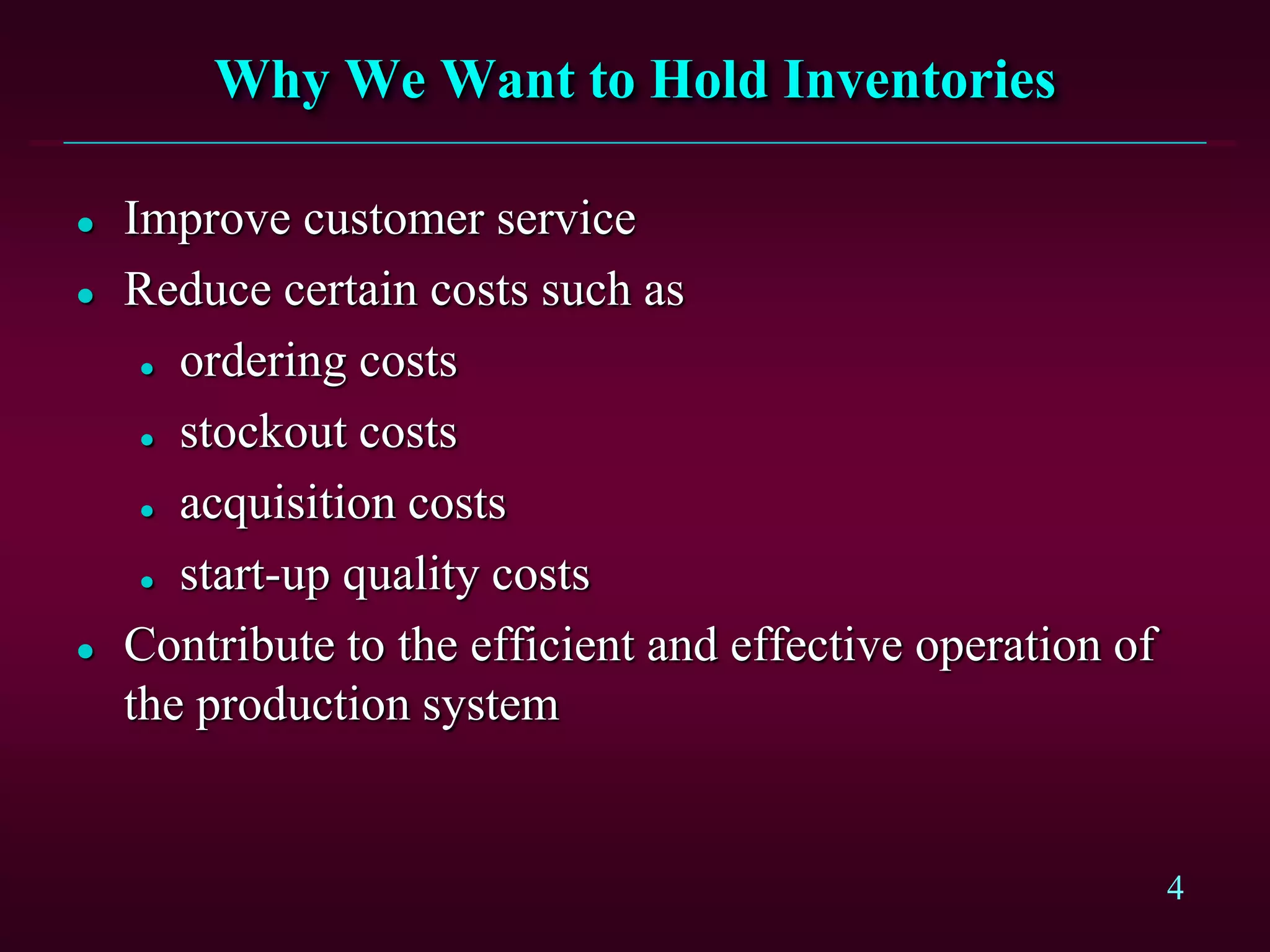 Ch14. inventory management | PPT